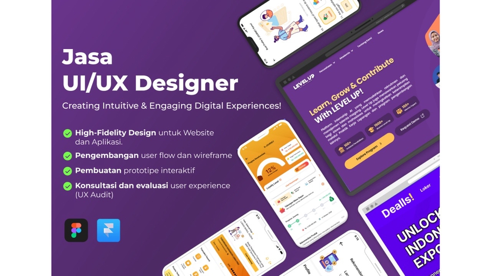 Jasa UI/UX Design Profesional