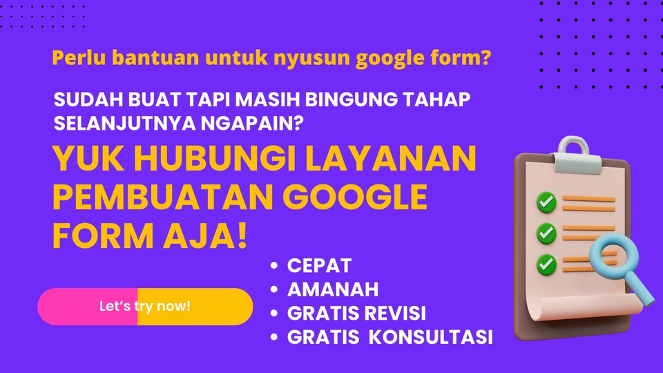 Layanan Cepat Pembuatan Kuesioner dengan Google Form