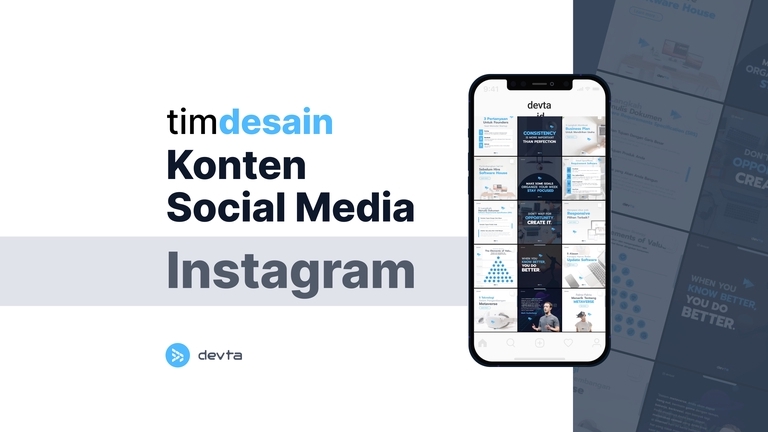 DESAIN KONTEN INSTAGRAM MINIMALIS TAPI MODEREN