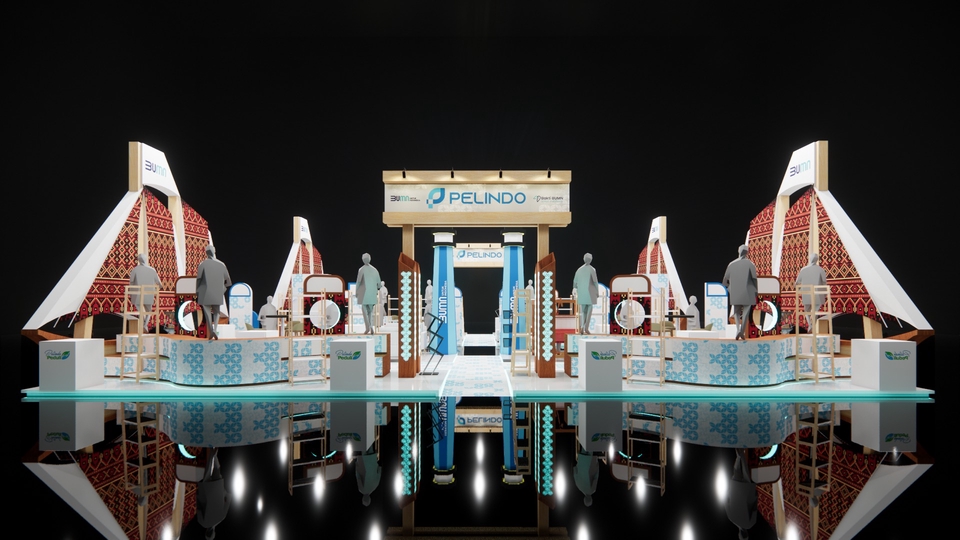 Jasa Desain Exhibition Booth Pameran Custom Special Design