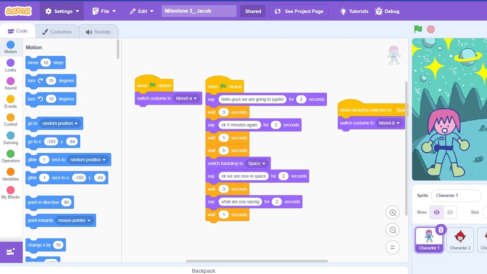 Coding for kids Tutoring (Scratch, MIT Apps dll)