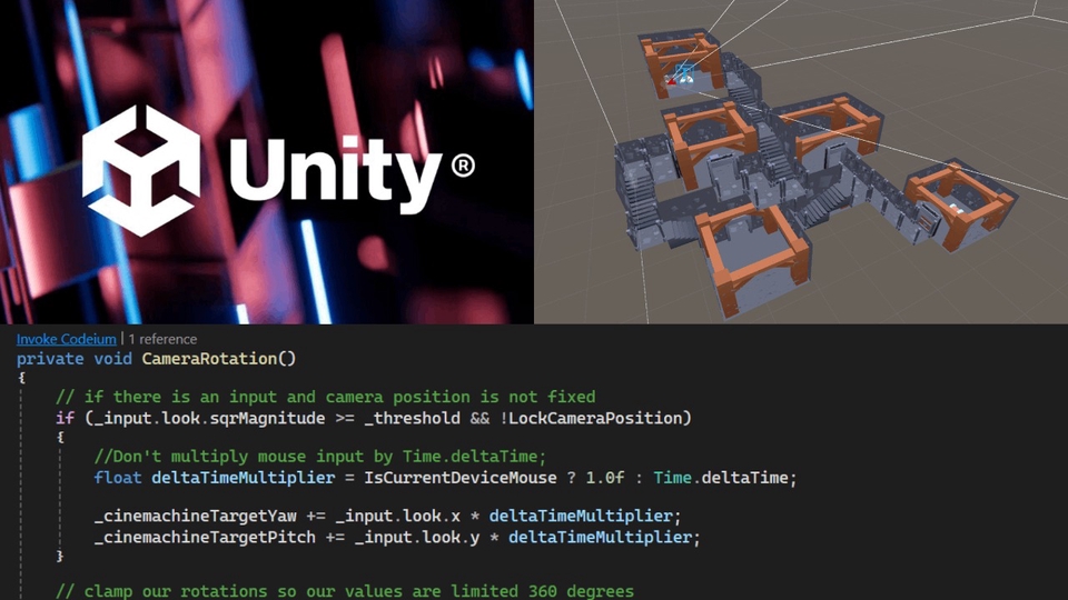 ให้คำปรึกษาโปรเจค Unity / สอนสร้างเกม Unity