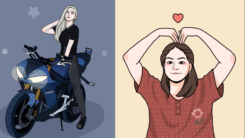 GAMBAR ILUSTRASI ANIME/KARTUN DARI FOTO