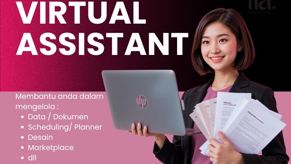 Virtual Assistant | Asistent Virtual membantu mengelola jadwal, data ...
