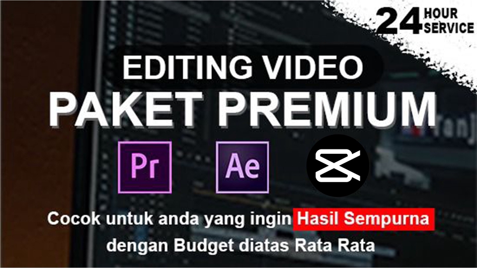 EDITING VIDEO PREMIUM, PROFESIONAL, BERKUALITAS