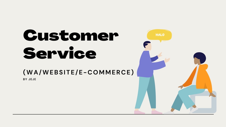 CUSTOMER SERVICE (WA/WEBSITE/E-COMMERCE)