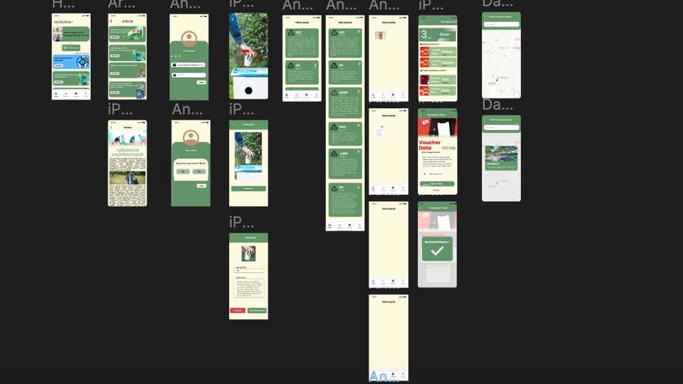 UI Design for Environmental Applications