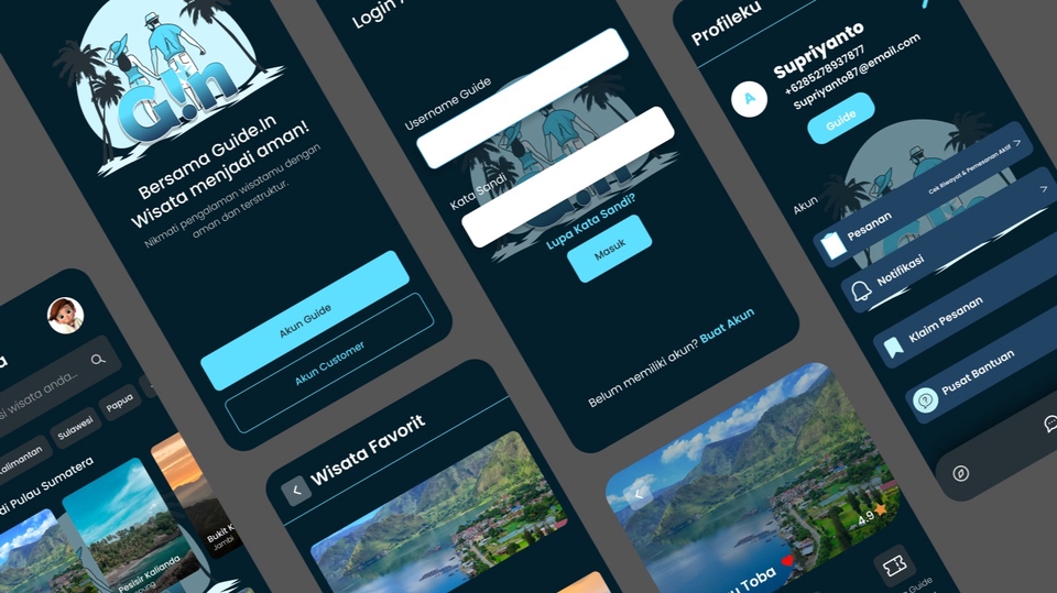 Design UI & UX prototype Mobile Or Web With Figma