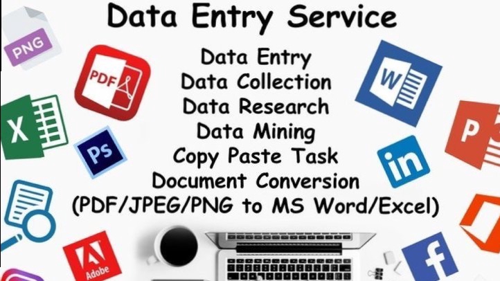 Menginput data, Enti data Pemrosesan data excel.
