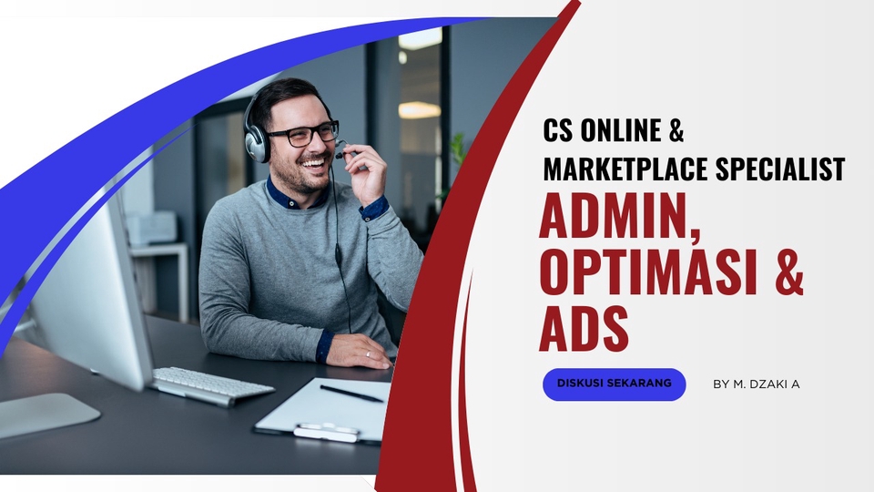 Jasa admin e-commerce / CS Online /Optimasi E-commerce/ setting ads