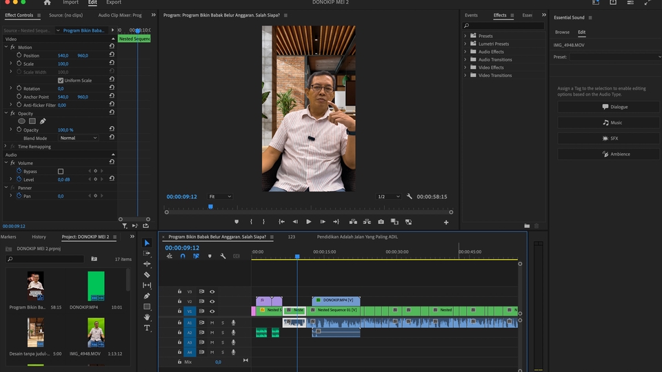 Video Editing Offline