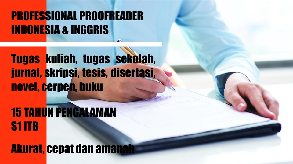 PROOFREADING INGGRIS & INDONESIA
