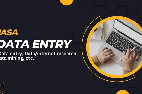 Jasa : Data Entry, Copy Paste, Product Listing, Data Analysis