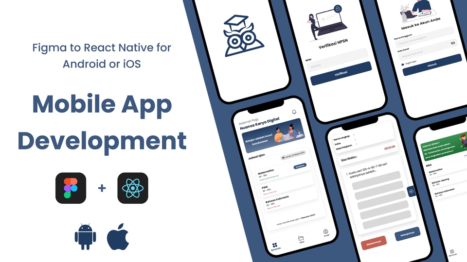 Convert Figma ke React Native (Mobile App)