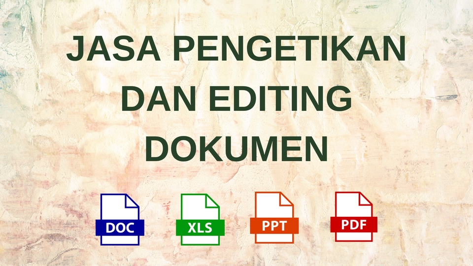 Super Fast Jasa Pengetikan dan Edit Dokumen