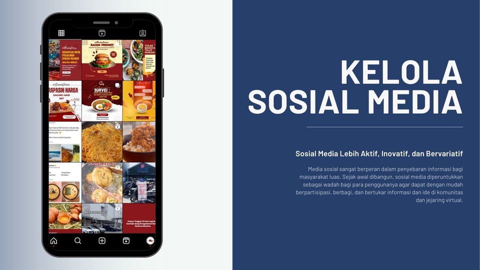 Membuat Konten Media Sosial/Feeds Instagram (Copywriting - Design by Canva)