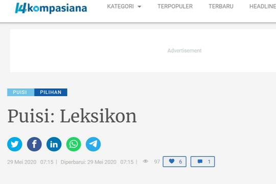 Menulis Puisi Naratif Tematik (Puisi Panjang Lebih Dari 1 Halaman)