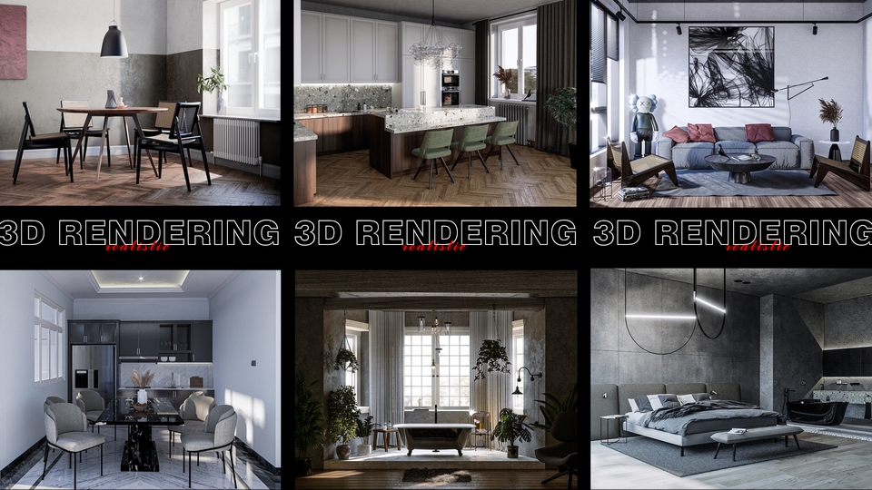 INTERIOR RENDERING , JADI DALAM 2 HARI