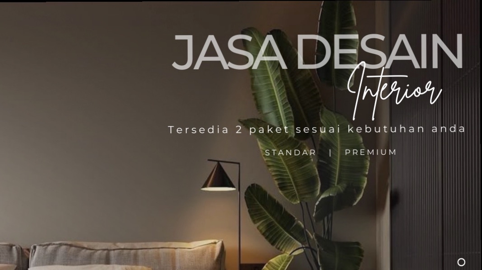 Desain Interior & Furniture (3D + Render + Gambar Kerja)