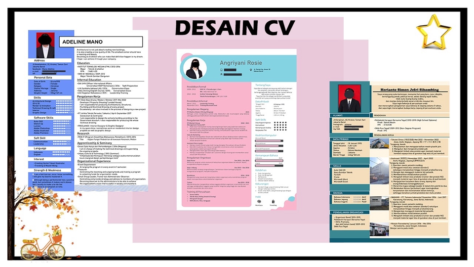 Desain CV Bagus