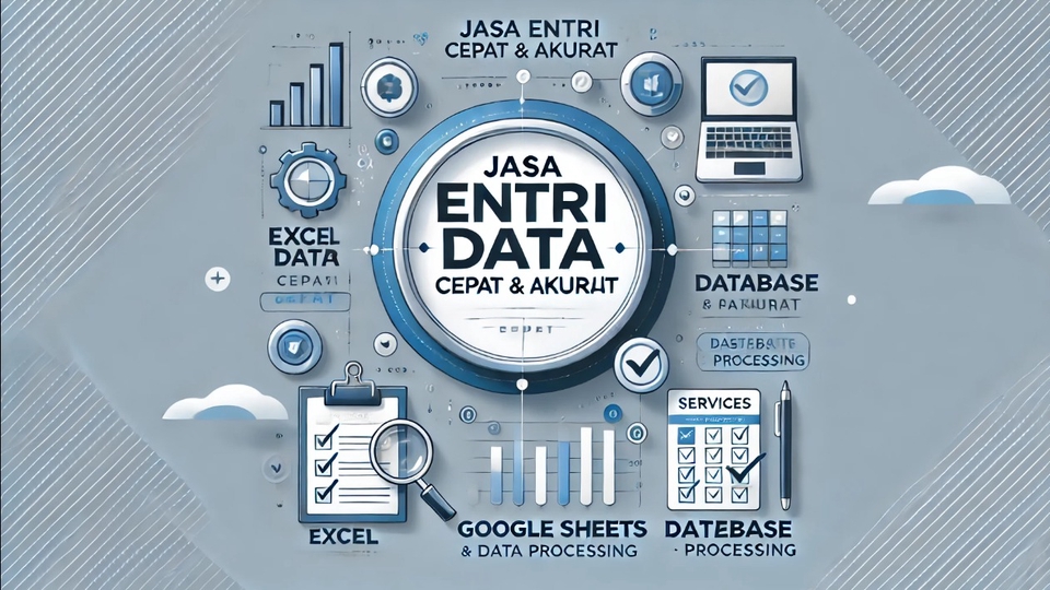 Jasa Entri Data Akurat dan Cepat | Excel, Google Sheets, Database