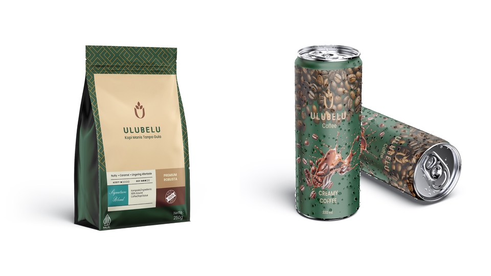 DESAIN KEMASAN, LABEL, PACKAGING, BOTOL + DIE CUT