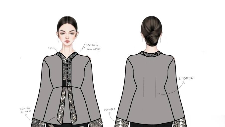 Desain Busana Murah Bebas Revisi