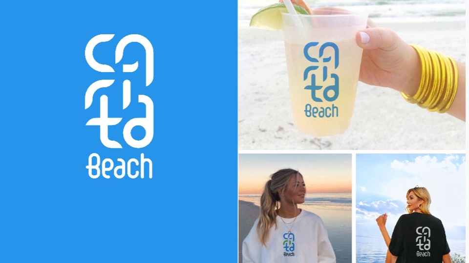 Desain logo simpel, modern dan unik