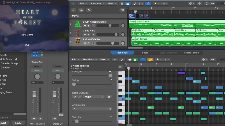Music Design by Concept