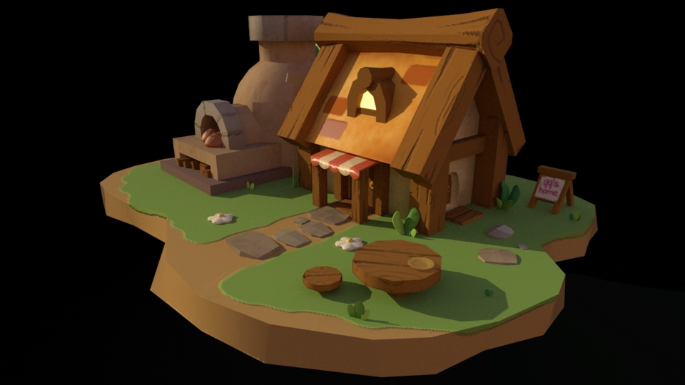 Low Polygon 3D Model