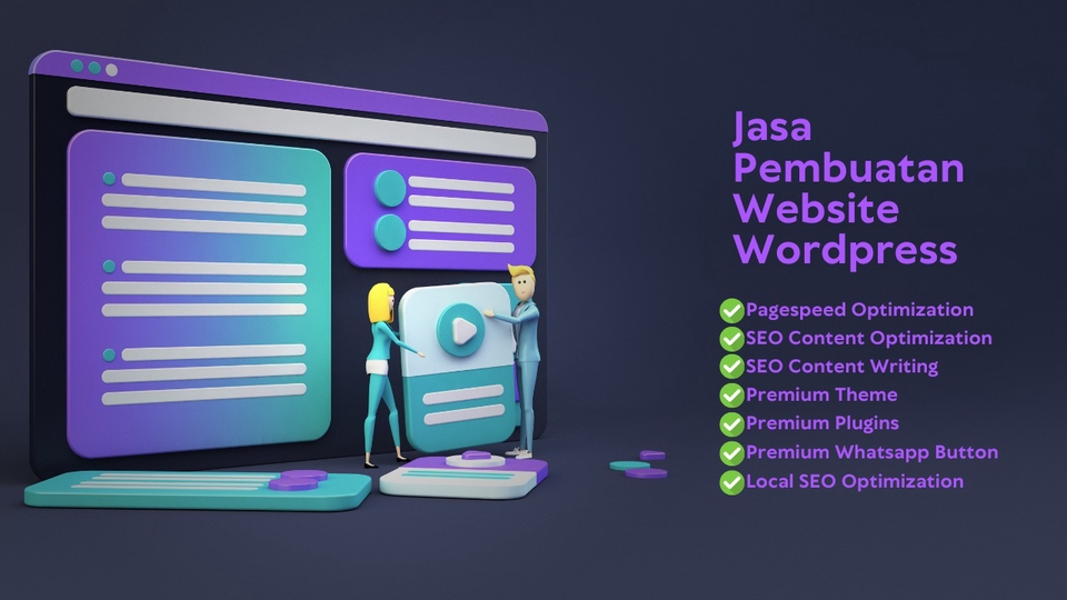 Jasa Pembuatan Website Wordpress, Murah, Profesional, Proses Pembuatan Cepat