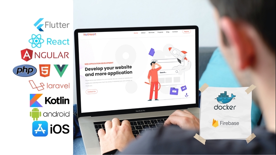 รับพัฒนา/แก้ไข Web Application Cross Platform และ Hybrid Application