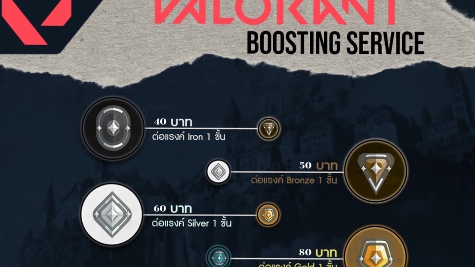 Boost rank VALORANT