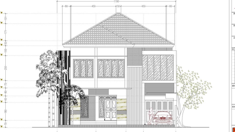 Desain Arsitek Gedung, Rumah, Kafe, Ruko dan bangunan lain
