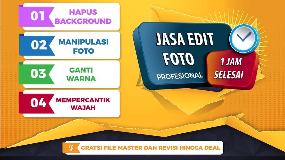 Editing Profesional 1 Jam Selesai | Edit Foto | Manipulasi Foto | Foto ...