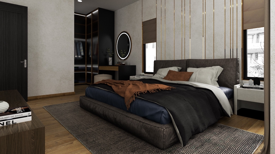 3D Perspective Render Interior - video presentation