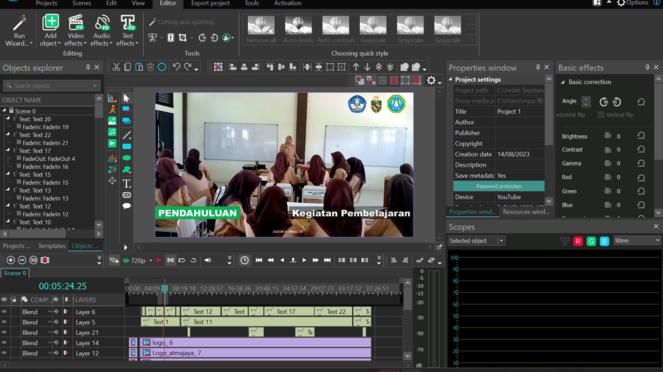 Video Editing untuk PPG, UKIN & Youtube Channel
