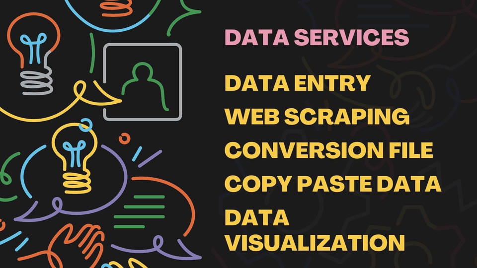 Data Entry, Web Scraping, Konversi File (PDF, Word, Excel), Copy Paste ...
