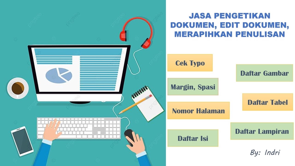Jasa Pengetikan Dokumen, Edit Dokumen dan Merapihkan Penulisan