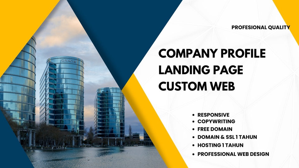 Website Company Profile, Landing Page & Custom Website Dgn Professional ...