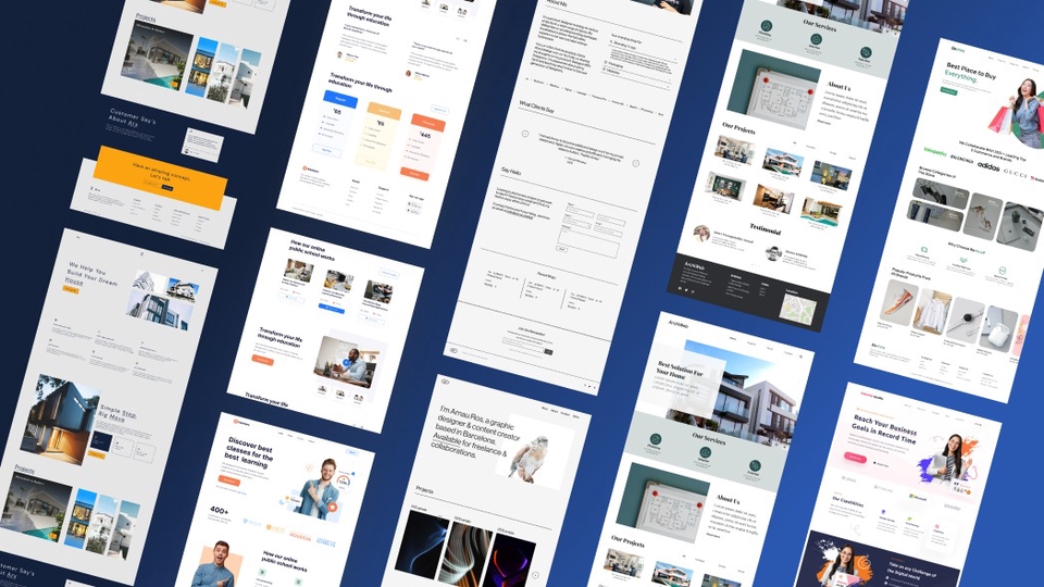 Jasa Pembuatan Website + Hosting + Domain + Gratis Optimasi UI/UX