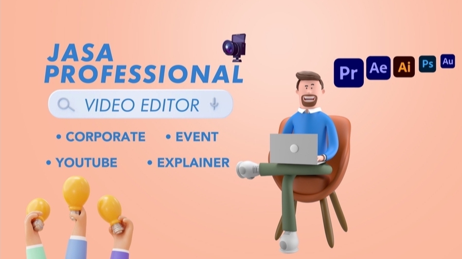 JASA EDIT VIDEO PROFESSIONAL + GRATIS VOICE OVER
