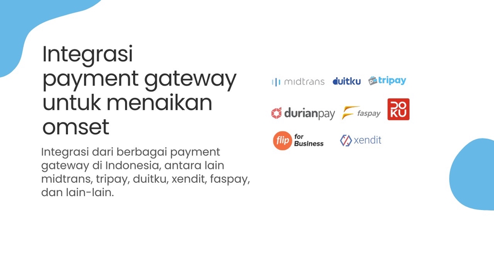 Integrasi Pembayaran Payment Gateway