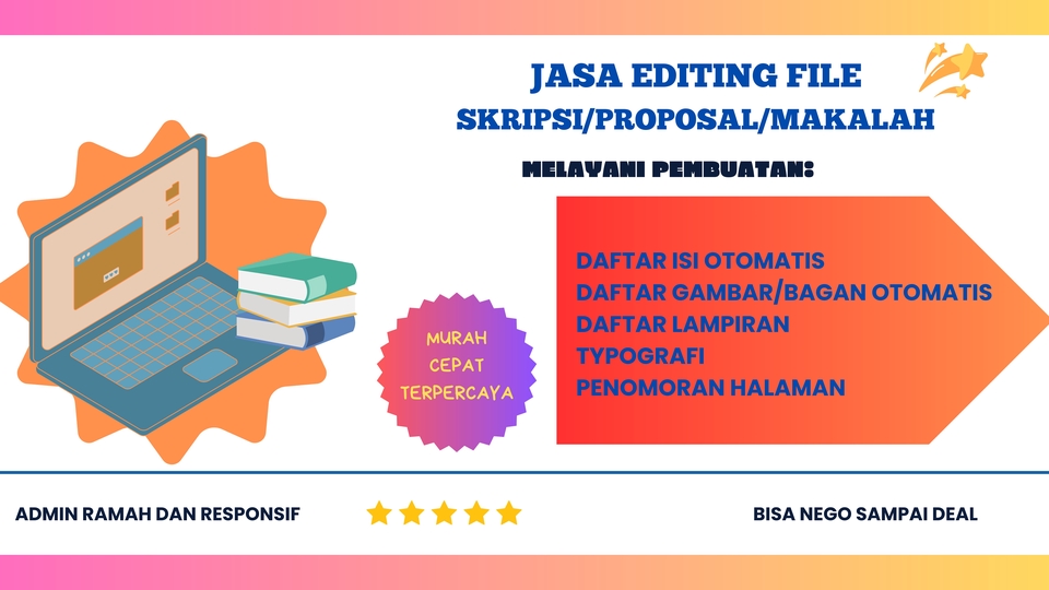 Jasa Edit Skripsi/Proposal/Makalah