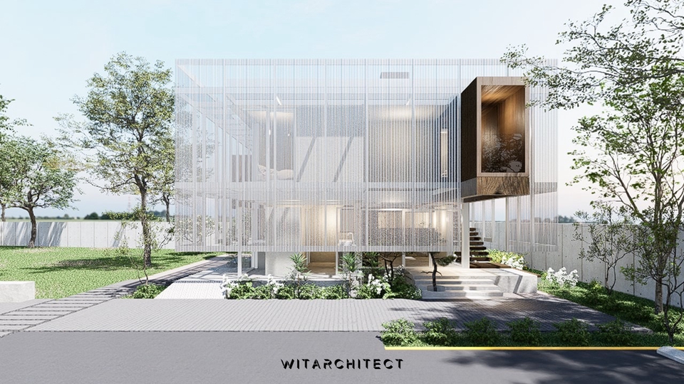 WIT_Arch // รับออกแบบภายนอก/ภายใน/3D perspective/Furniture Built-in ...
