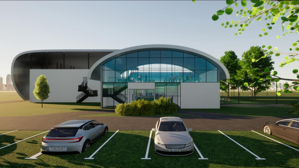 3D render menggunakan twinmotion