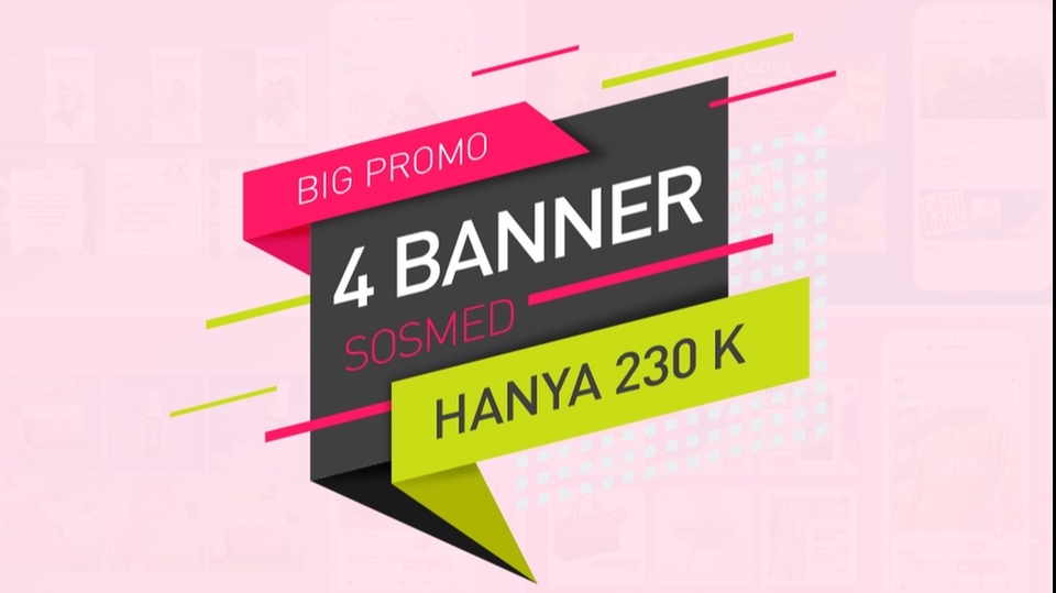 Promo Design Banner IG & FB!