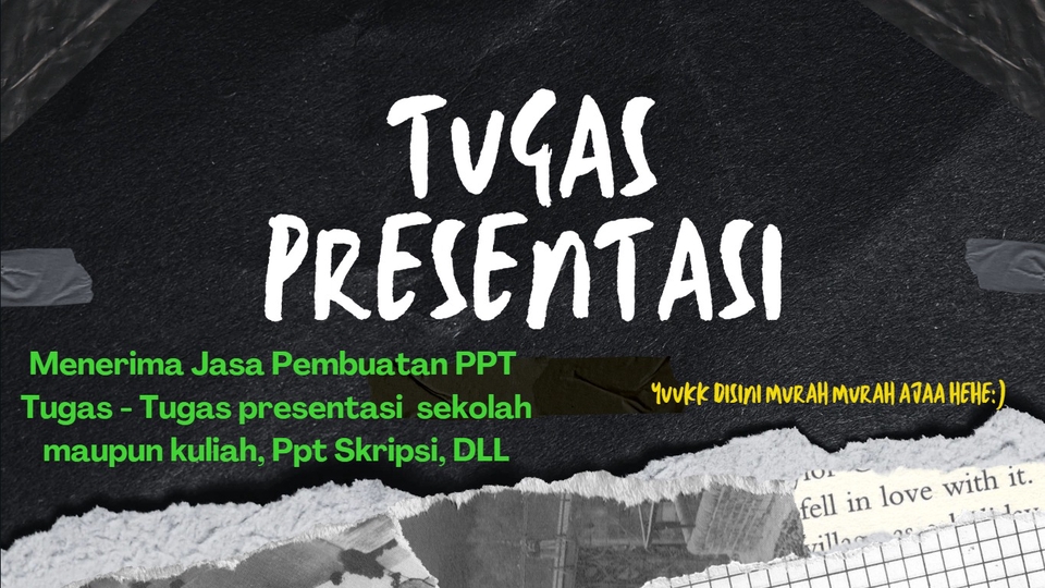 Pembuatan PPT (Powerpoint)