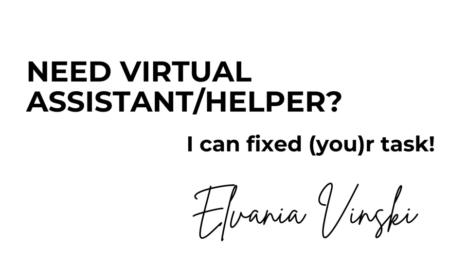 Jasa Virtual Assistant/Sekretaris/Admin Online