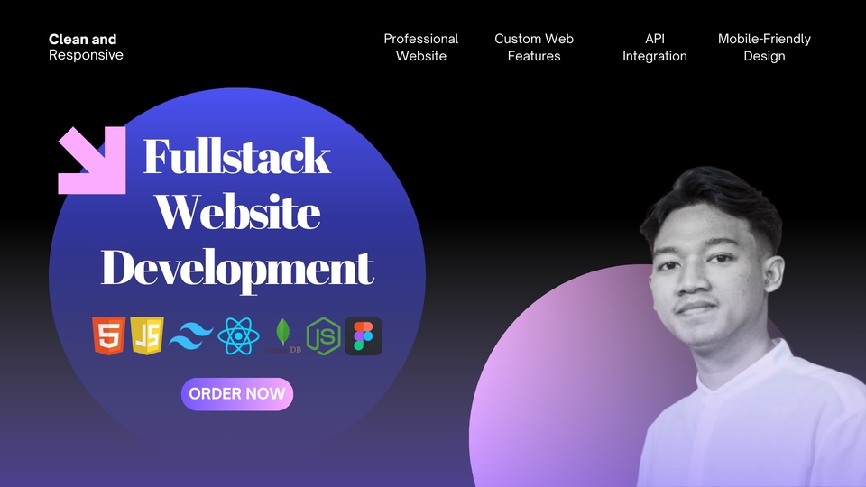 Jasa Pembuatan Website Terbaik dan Profesional (HTML, CSS, JavaScript, React.js, dll)